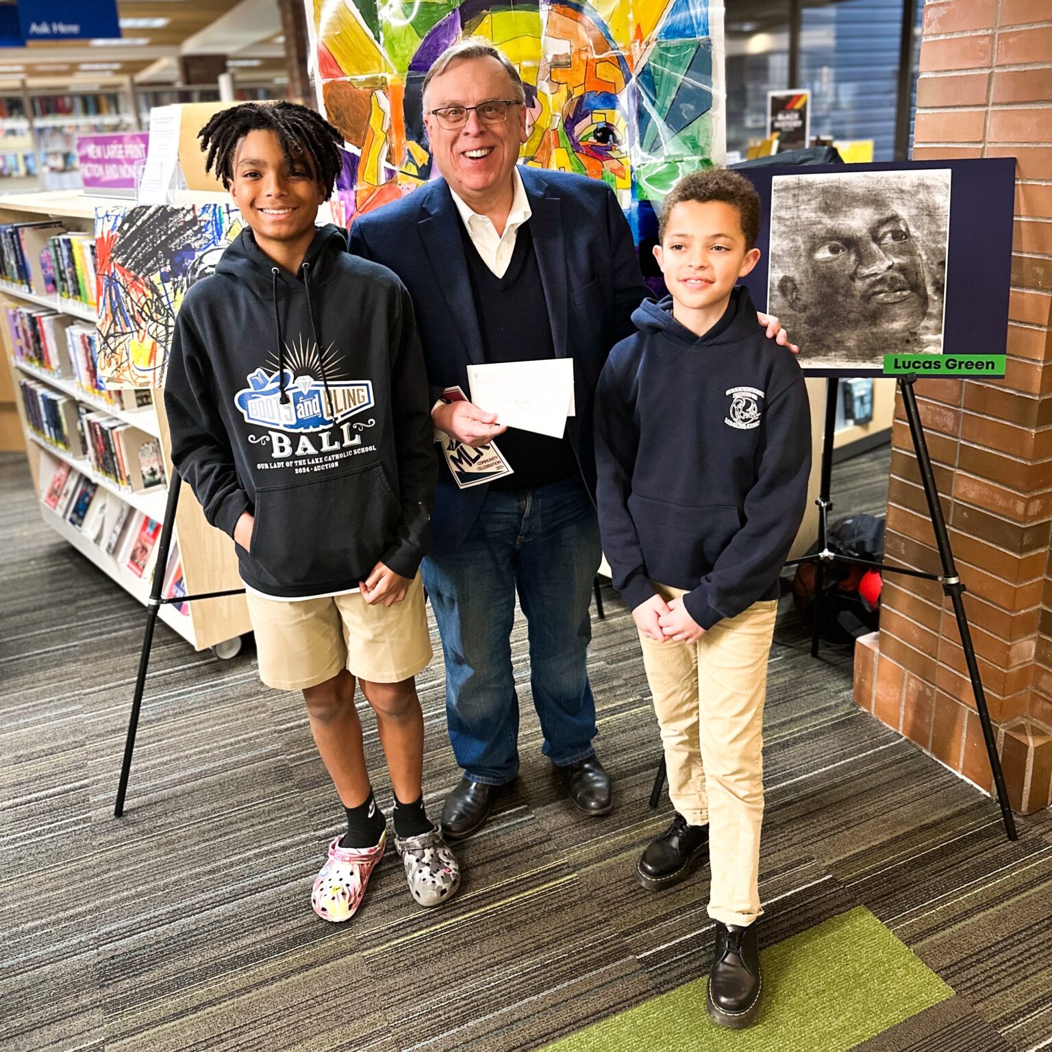 Winners of MLK Poster Contest honored at LO Library! – Lakewood Center ...