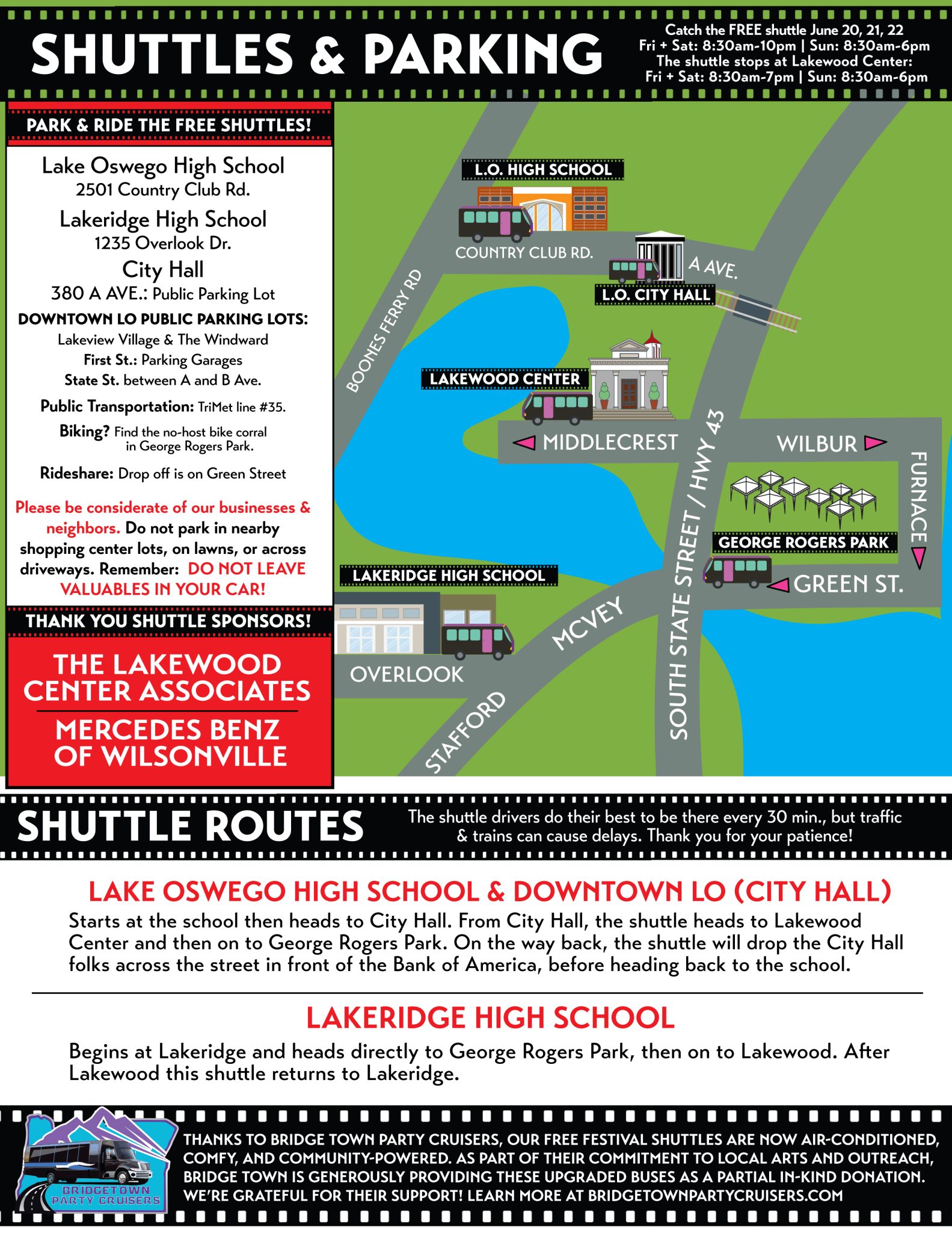 2025 Festival Information – Lakewood Center for the Arts